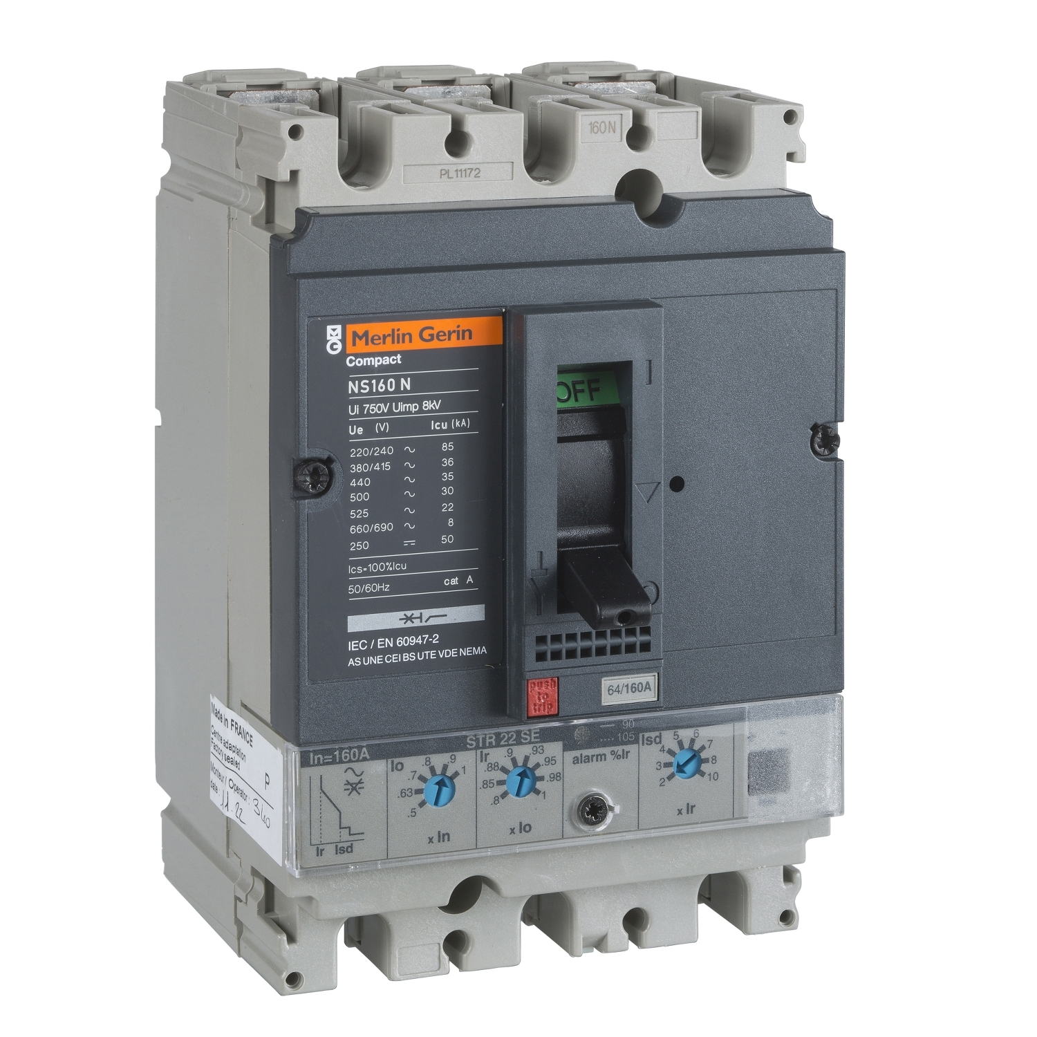 SCHNEIDER ELECTRIC: NS100N STR22SE 100 3P3T