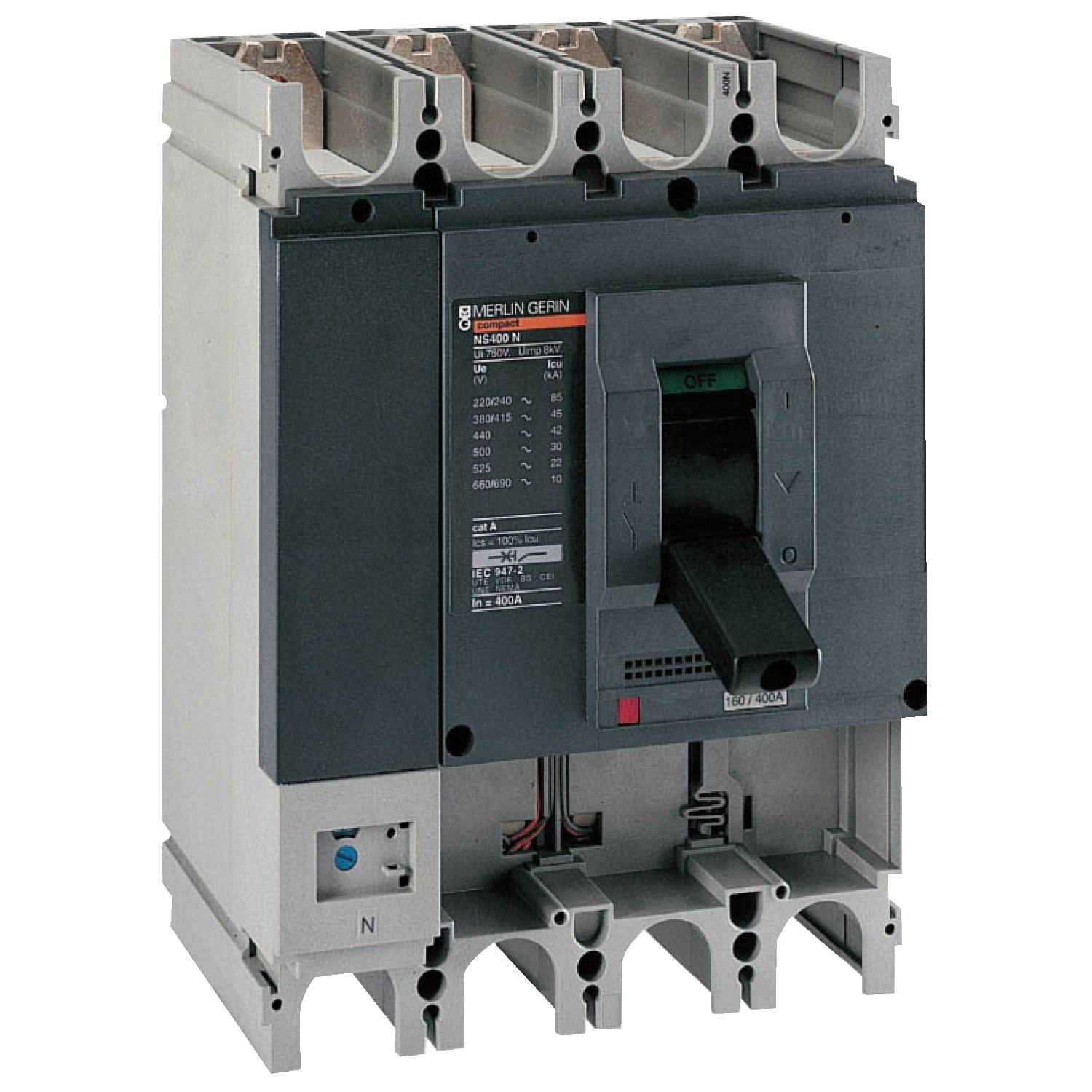SCHNEIDER ELECTRIC: devre kesici Compact NS630L - 630 A