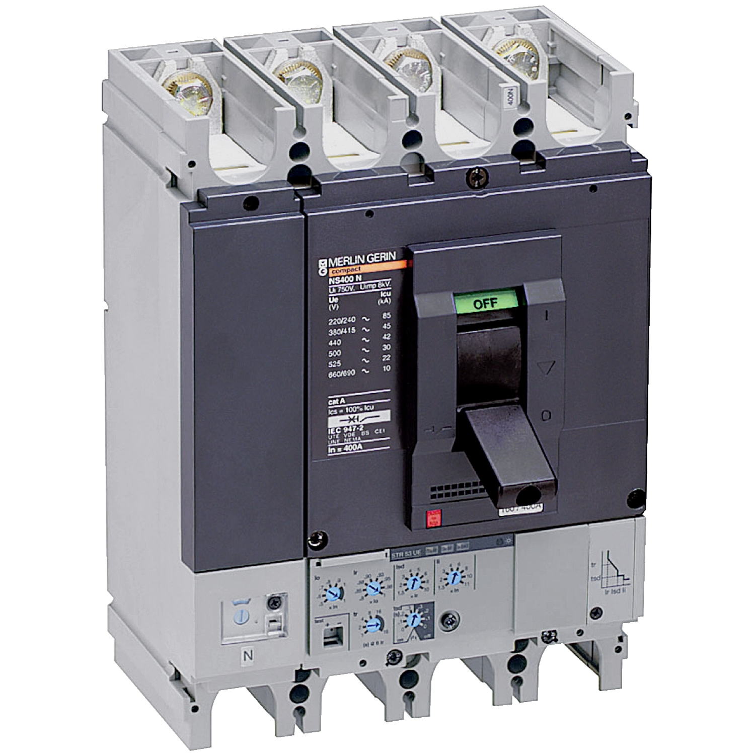 SCHNEIDER ELECTRIC: NS630H STR53UE F 630 4P4T