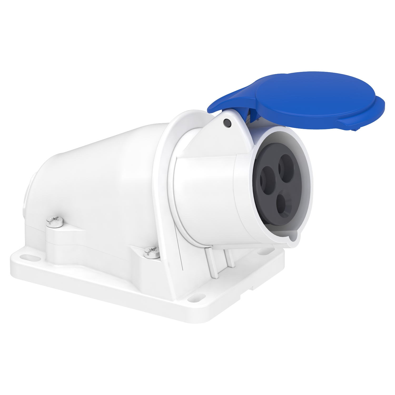 SCHNEIDER ELECTRIC: Pratika Eğik Duvar Prizi, - Vidalı