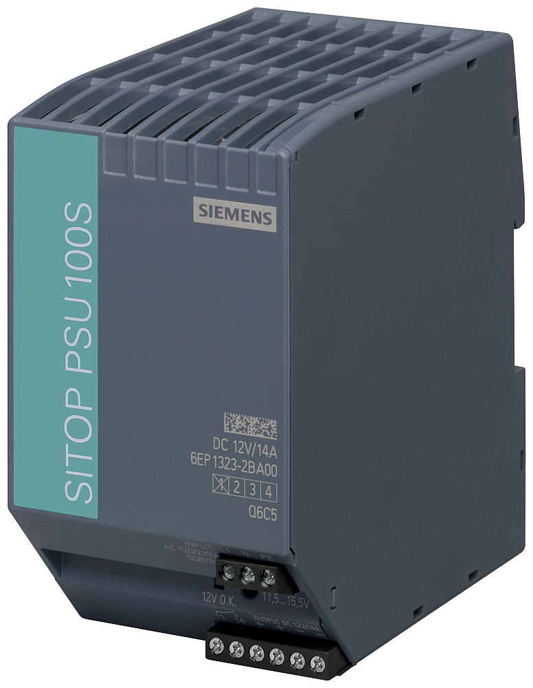 SIEMENS: SITOP PSU100S 12 V/14 A stabilized power supply