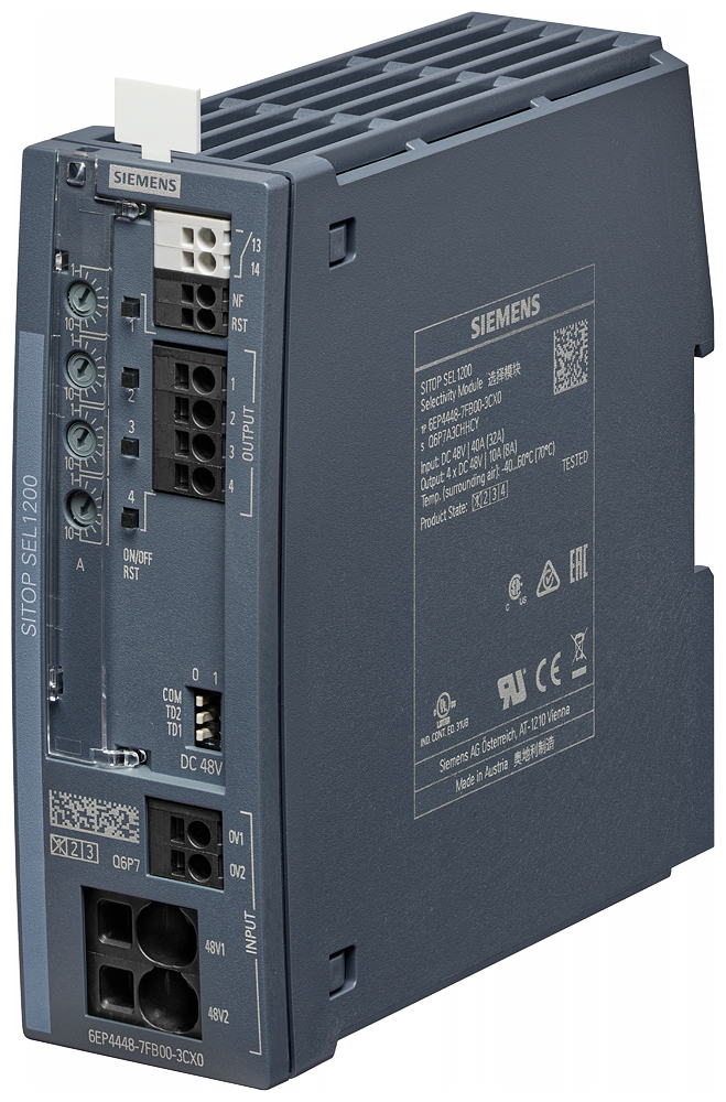 SIEMENS: SITOP SEL1200 48 V 10 A selectivity module