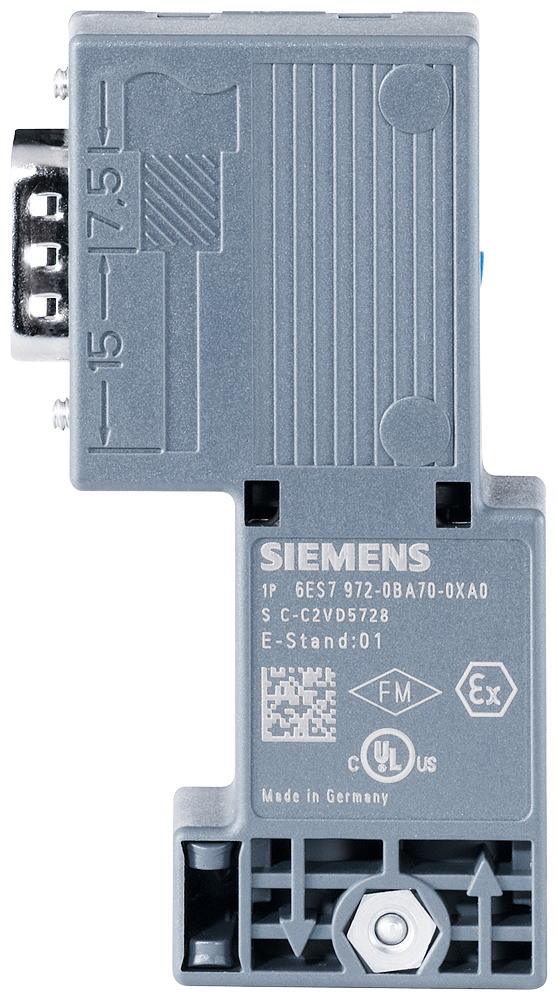 SIEMENS: SIMATIC DP, Connection plug for PROFIBUS up to 12