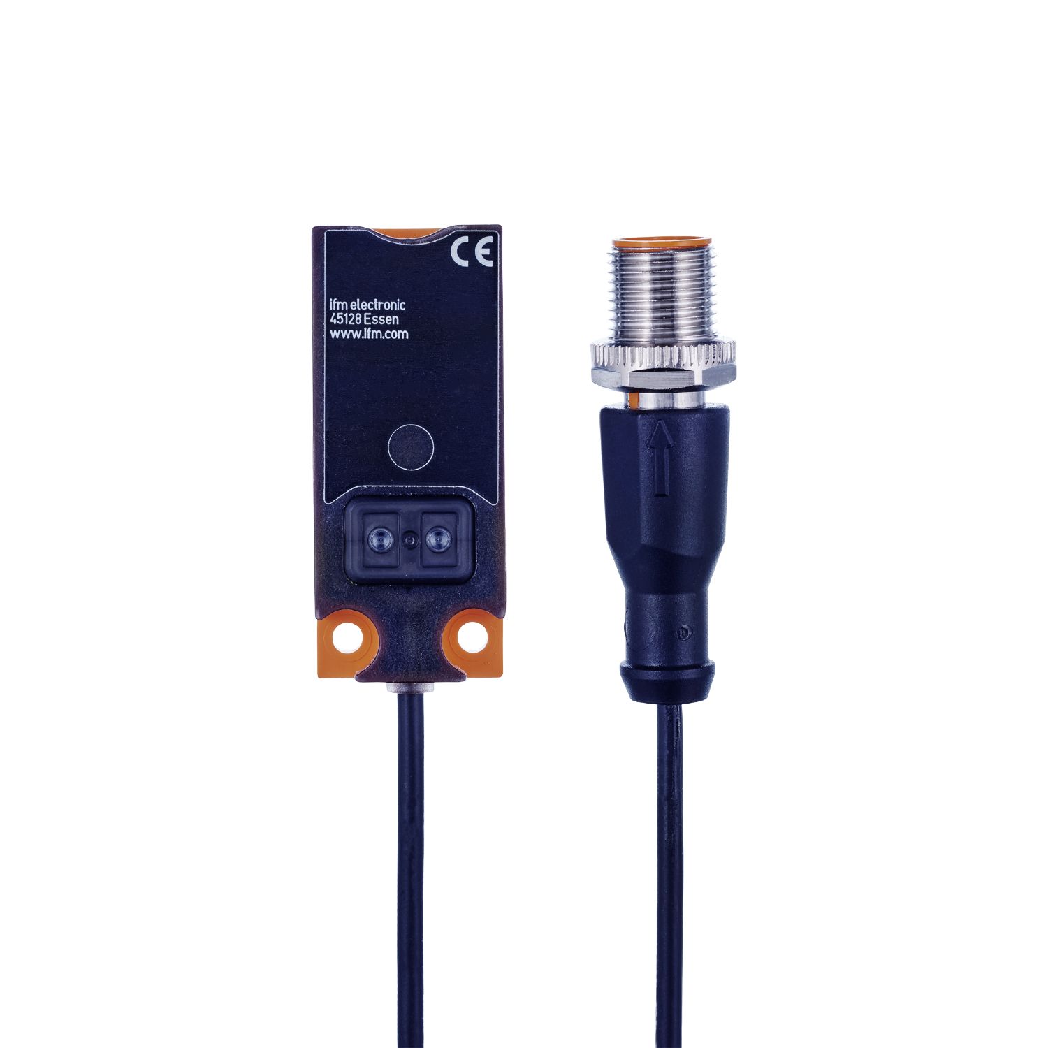 IFM: Capacitive sensor; 20 x 14 x 48mm; Sensing range 12mm