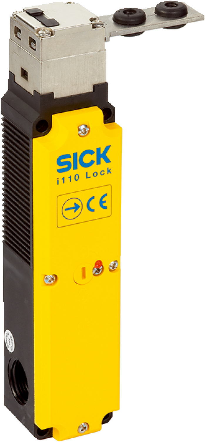 SICK: i110-E0233, Safety task: Safe locking of doors and